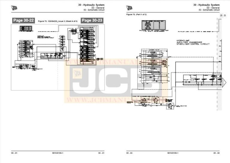 JCB 4CX Backhoe Loader [Piling Master] Service Repair Manual